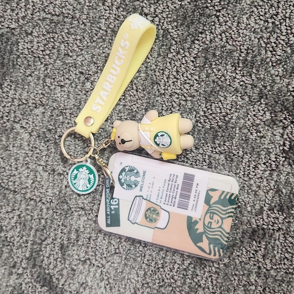 Starbucks | Accessories | Starbucks 3d Keychain Id Holder | Poshmark